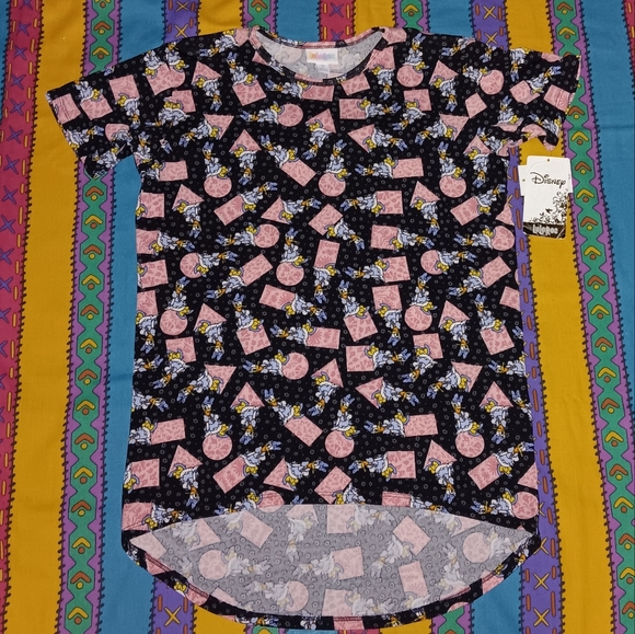 Disney | Tops | New Disney Lularoe Daisy Duck All Over Print Shirt ...
